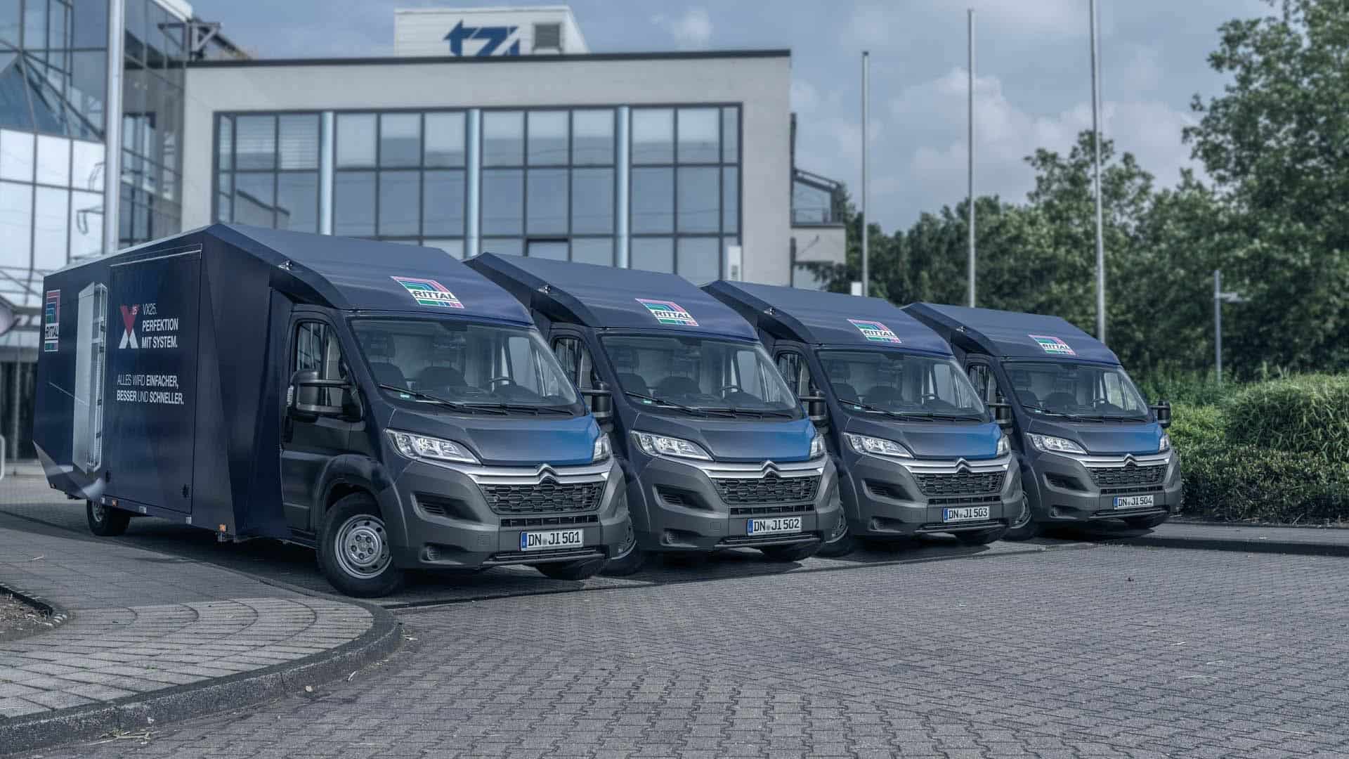 market launch with no fewer than four vehicles at Rittal | JUMBOmobile ...